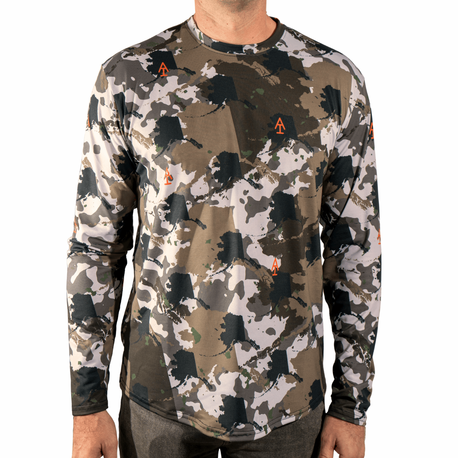 Everyday Outdoors - A.I. State Camo - Fall Performance Hoodie